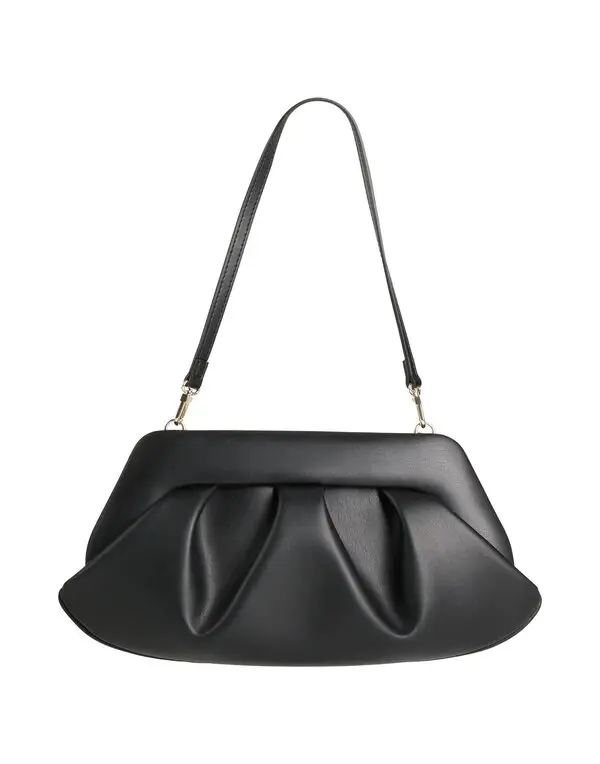 THEMOIRE Textile Clutch - Black