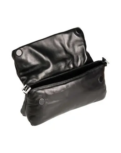 By Far Lambskin Leather Crossbody Bag With Flap