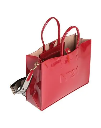 N°21 Patent Effect Tote Bag