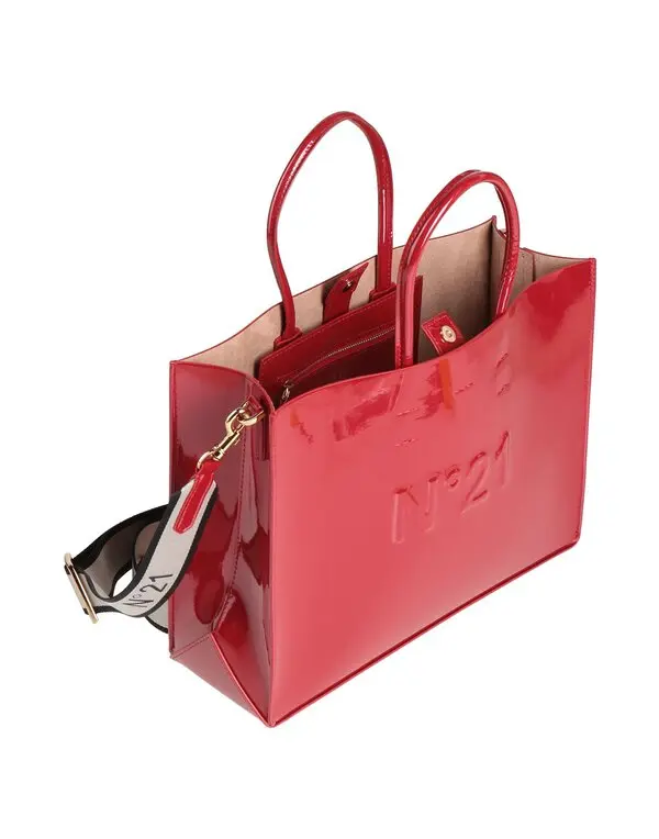 N°21 Patent Effect Tote Bag