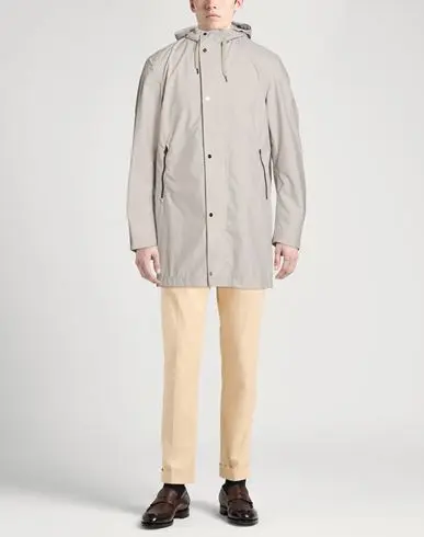 Herno Overcoat & Trench Coat Light Size Polyester
