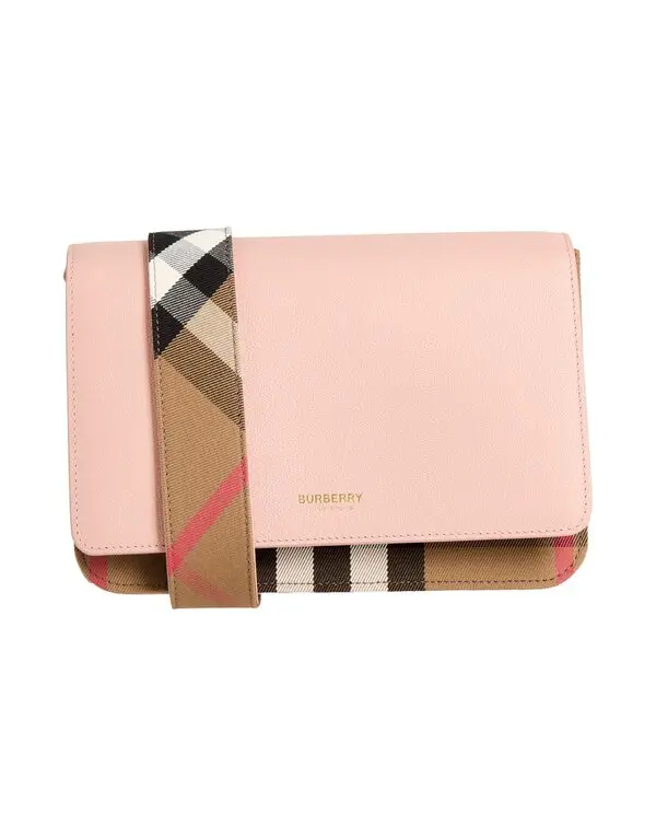 Burberry Light Calfskin Cross-body Bag - Pink