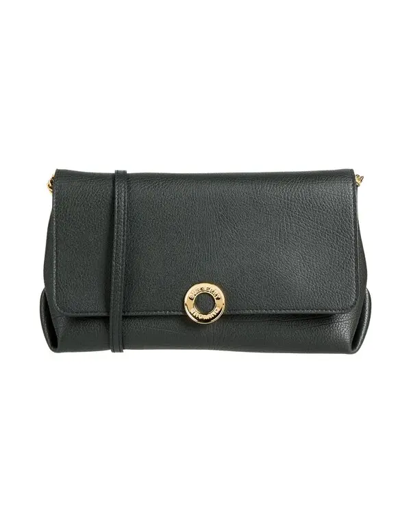Burberry Calfskin Flap Bag - Grey