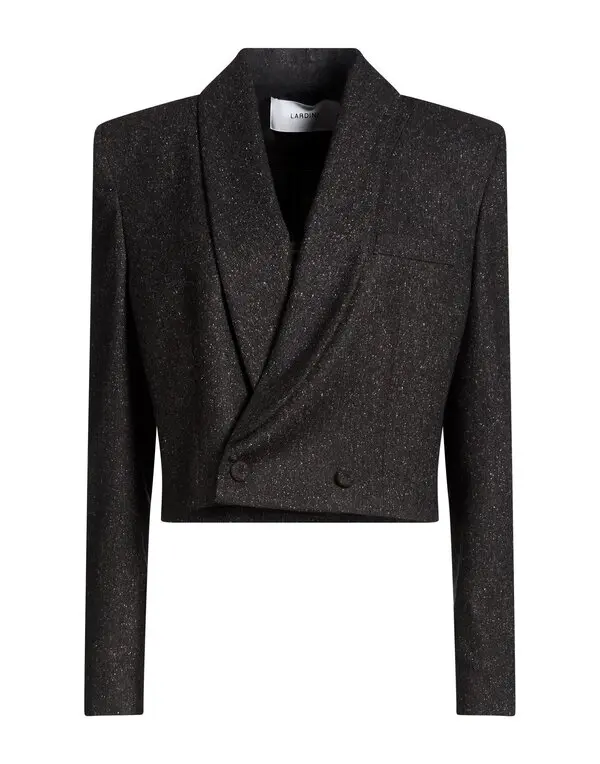 LARDINI Blazer Size Wool, Polyester, Acrylic, Silk, Elastane