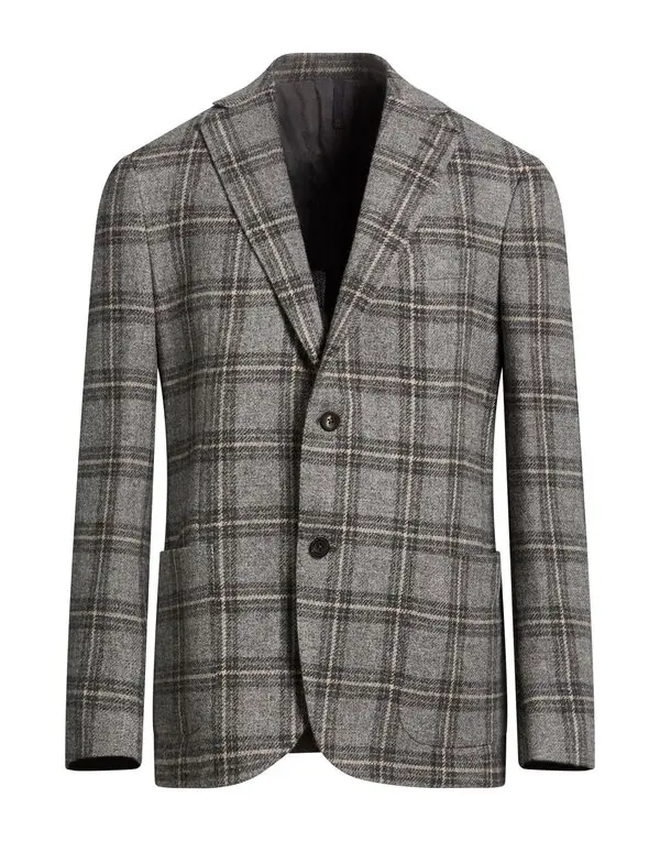 Montedoro By Slowear Blazer Size Virgin Wool - Grey