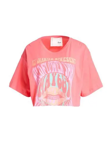 8PM T-shirt Coral Size Cotton, Elastane - Red