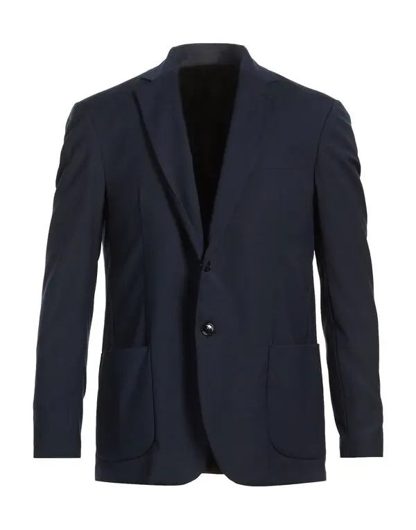 LIU •JO MAN Blazer Midnight Size Polyester, Wool, Elastane
