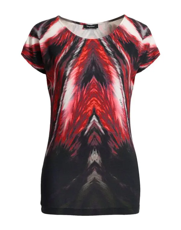 Byblos Printed Viscose And Elastane T-shirt