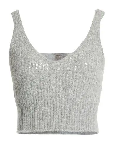 Peserico Top Light Size Alpaca Wool, Nylon, Virgin Wool - Grey