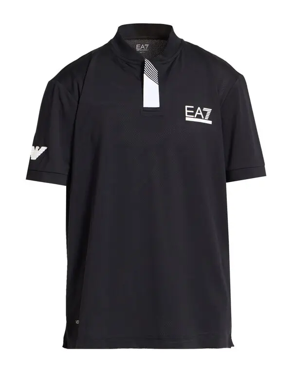 EA7 T-shirt Size Polyester, Elastane