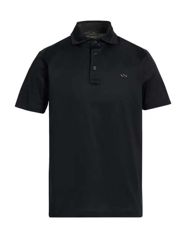 Paul & Shark Polo Shirt Size Cotton - Black