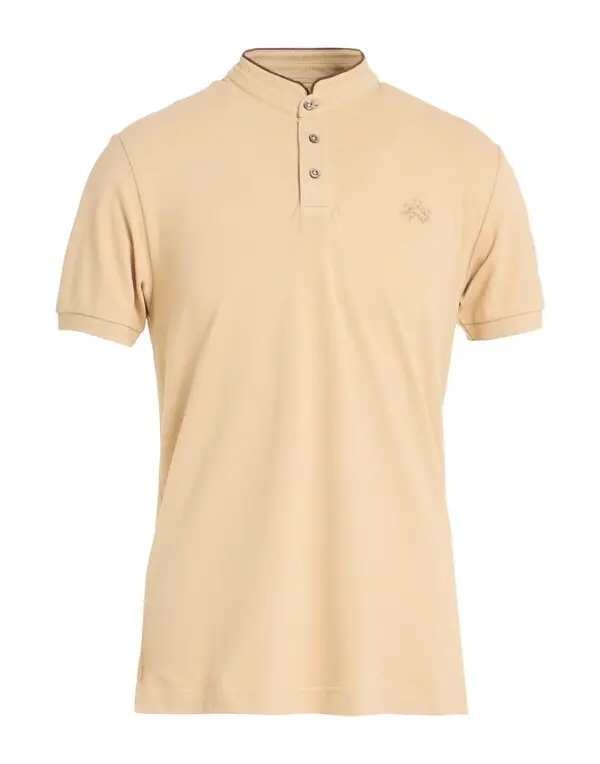LA MARTINA Polo Shirt Size Cotton, Elastane