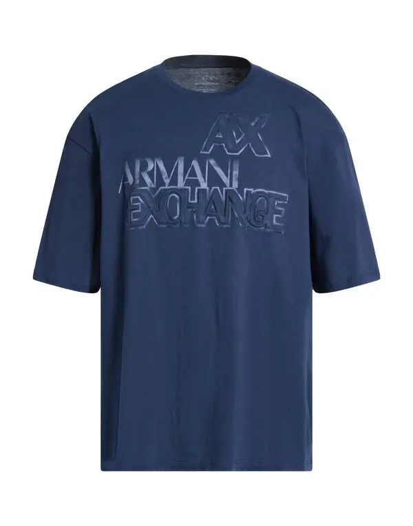 Armani Exchange T-shirt Size Cotton - Navy