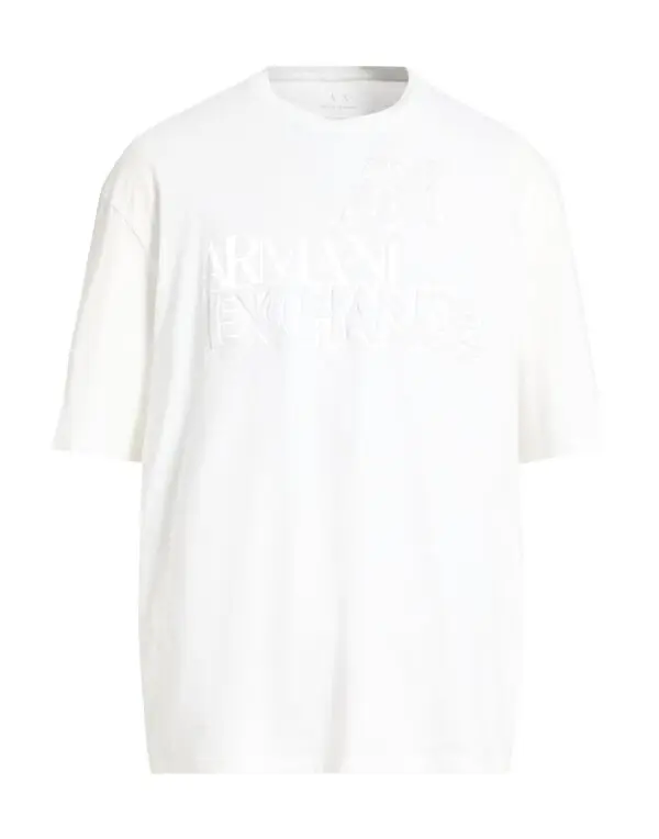 Armani Exchange T-shirt Size Cotton - White