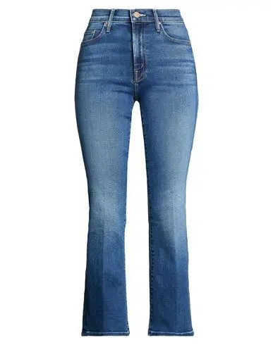 MOTHER Jeans Size Cotton, Polyester, Polyamide - Blue