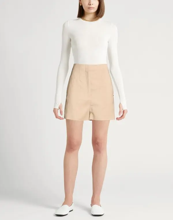 Sportmax Wool And Mohair Blend Shorts