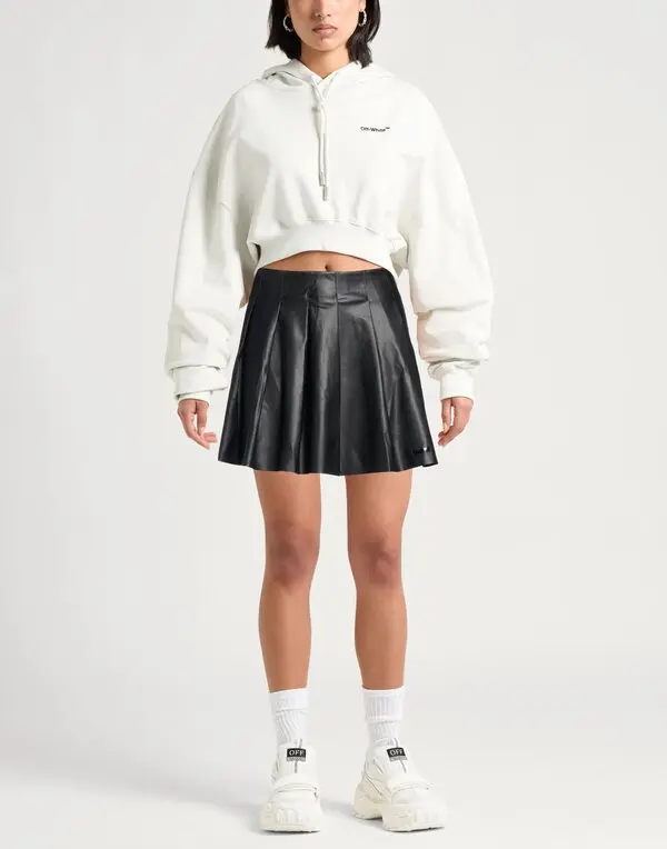 DISCLAIMER Pleated Mini Skirt