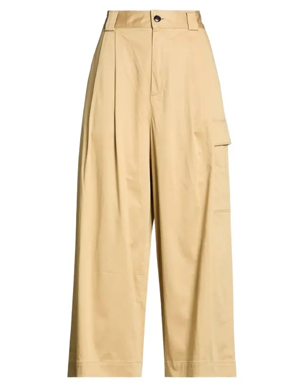 Woolrich Cotton Elastane Wide-leg Pants