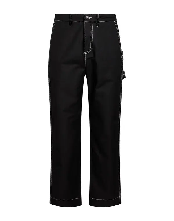 Hogan Pants Size Cotton - Black