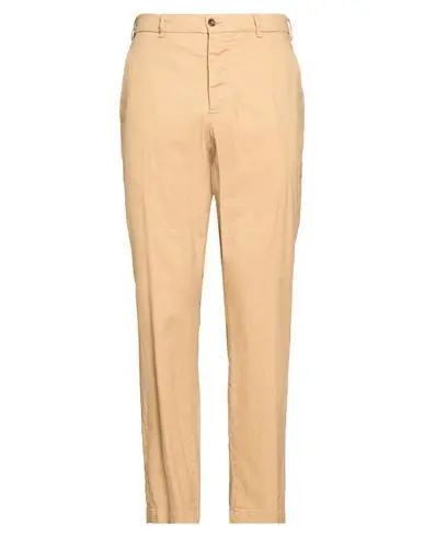 MESSAGERIE Linen, Viscose, And Elastane Chino Pants - Camel