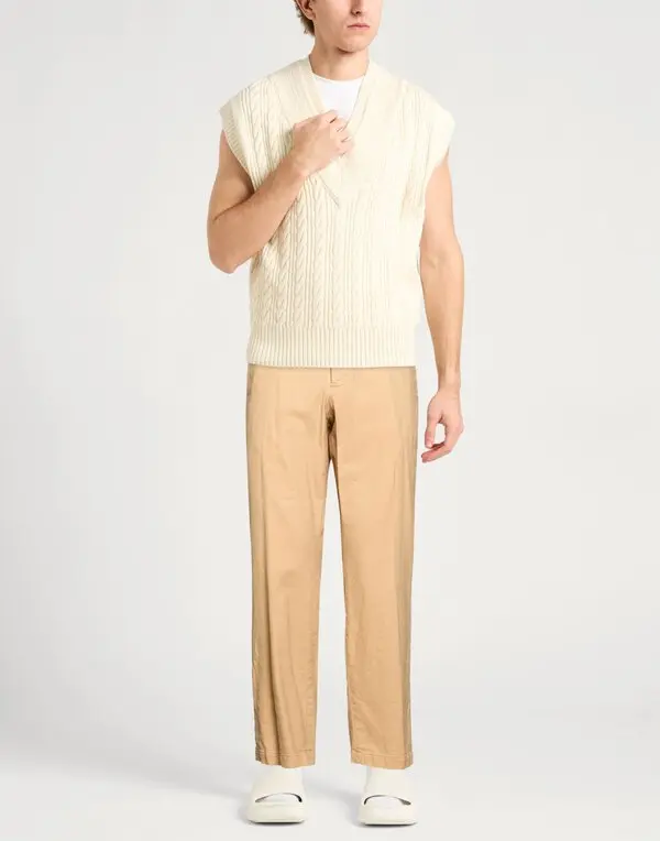 MESSAGERIE Linen, Viscose, And Elastane Chino Pants