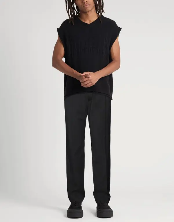 Iceberg Pants Charcoal Size Polyester, Wool, Elastane - Black