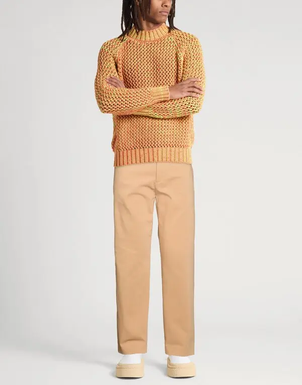 Iceberg Pants Sand Size Cotton, Polyamide