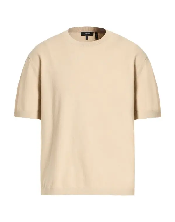 Theory Crewneck Short-sleeve Knit Top