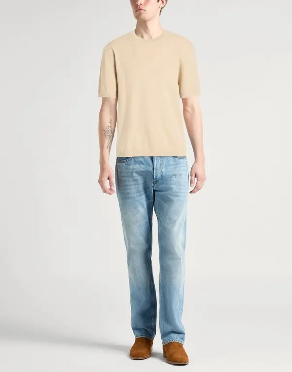 Theory Crewneck Short-sleeve Knit Top