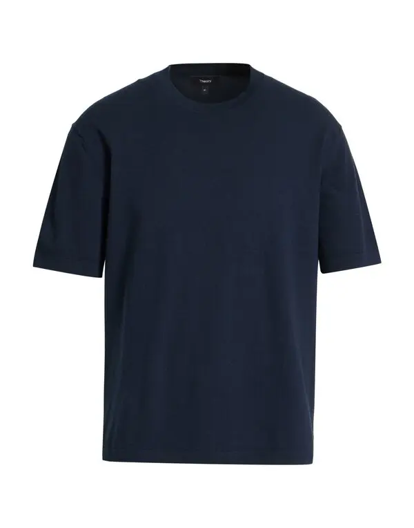 Theory Sweater Midnight Size Cotton, Polyester - Blue