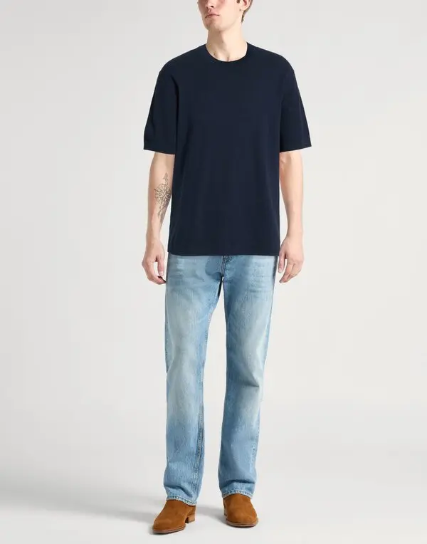 Theory Sweater Midnight Size Cotton, Polyester - Blue