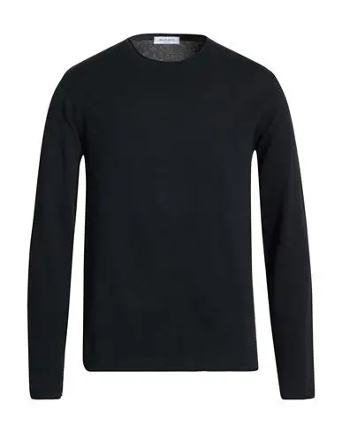 WOOL & CO Cotton Crewneck Sweater - Black