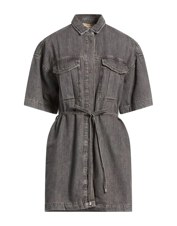 KAOS Cotton Denim Shirt Dress