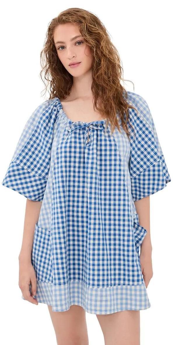 CIAO CIAO VACATION Bloom Check Dress