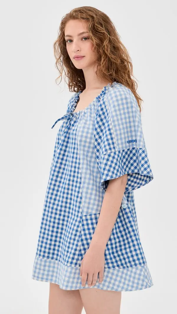 CIAO CIAO VACATION Bloom Check Dress