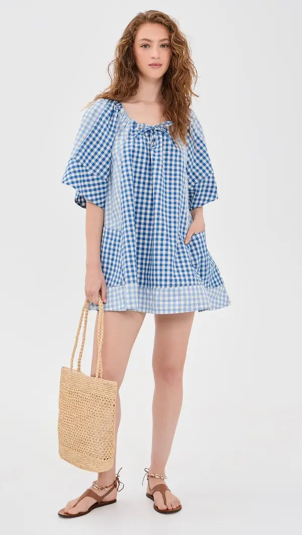 CIAO CIAO VACATION Bloom Check Dress