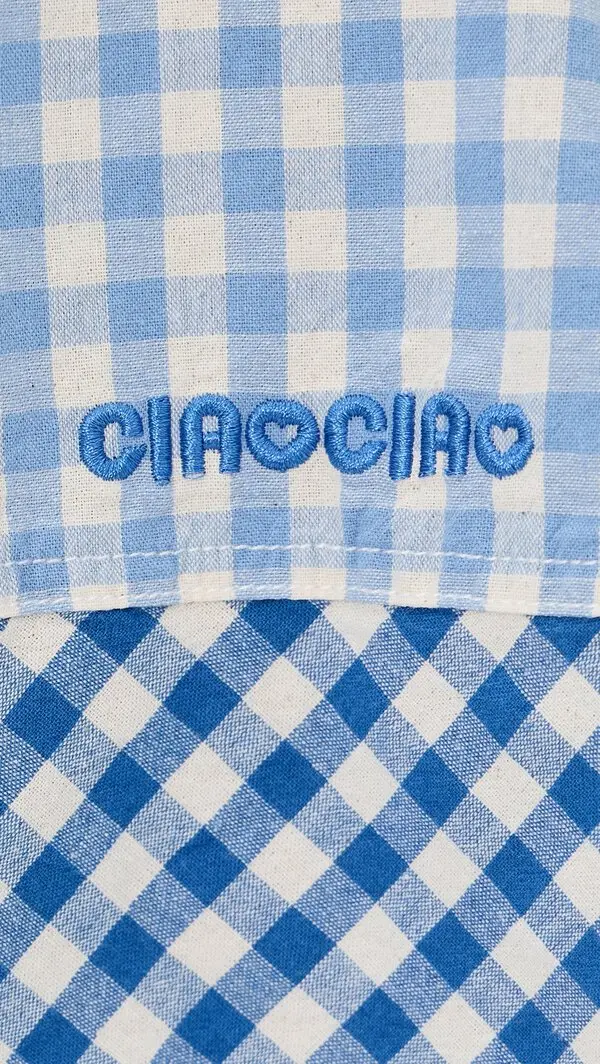 CIAO CIAO VACATION Bloom Check Dress