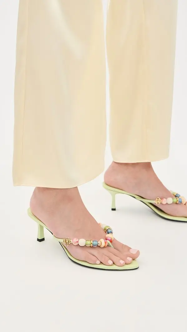 Casablanca Beaded Sandals