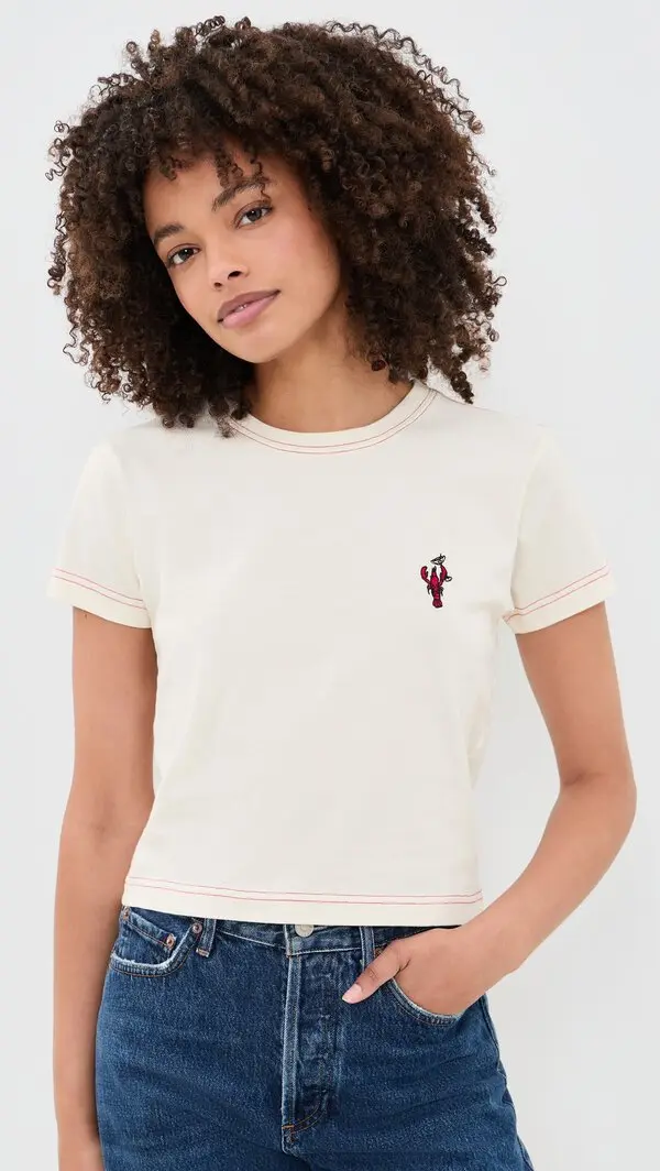 ROWING BLAZERS Lobster Embroidery Graphic Tee