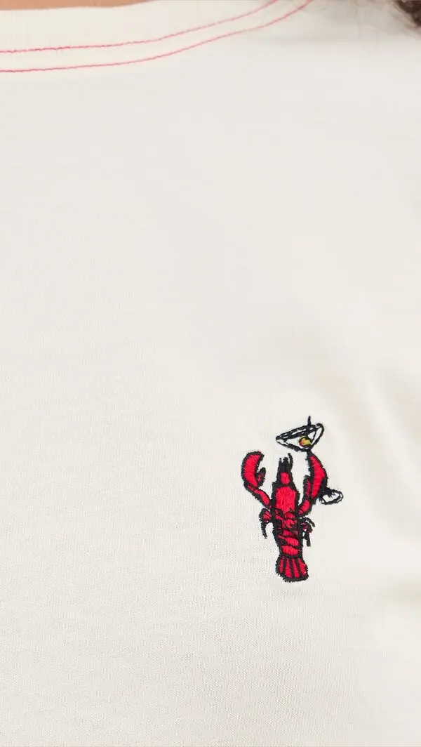 ROWING BLAZERS Lobster Embroidery Graphic Tee