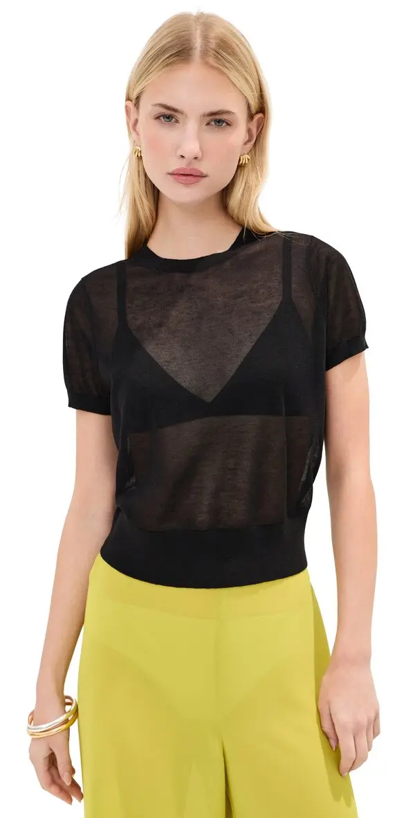 LE BOP Talia Tee - Black