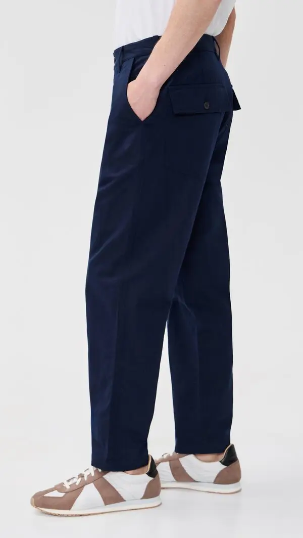 Universal Works Linen Blend Trousers