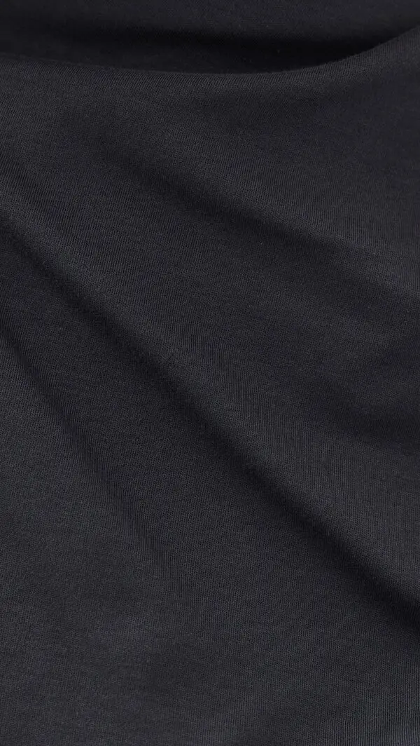 Vince Sleeveless Draped Mock Neck Top - Ink