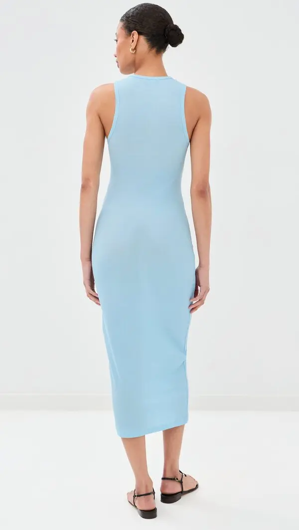 Wardrobe.NYC Ribbed Racer Dress