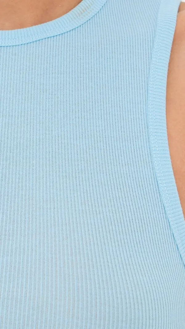 Wardrobe.NYC Ribbed Racer Dress