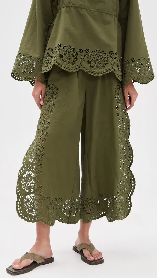 Sea Vittoria Eyelet Pants