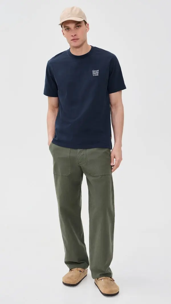 FAR AFIELD Gdc Embroidered T-shirt