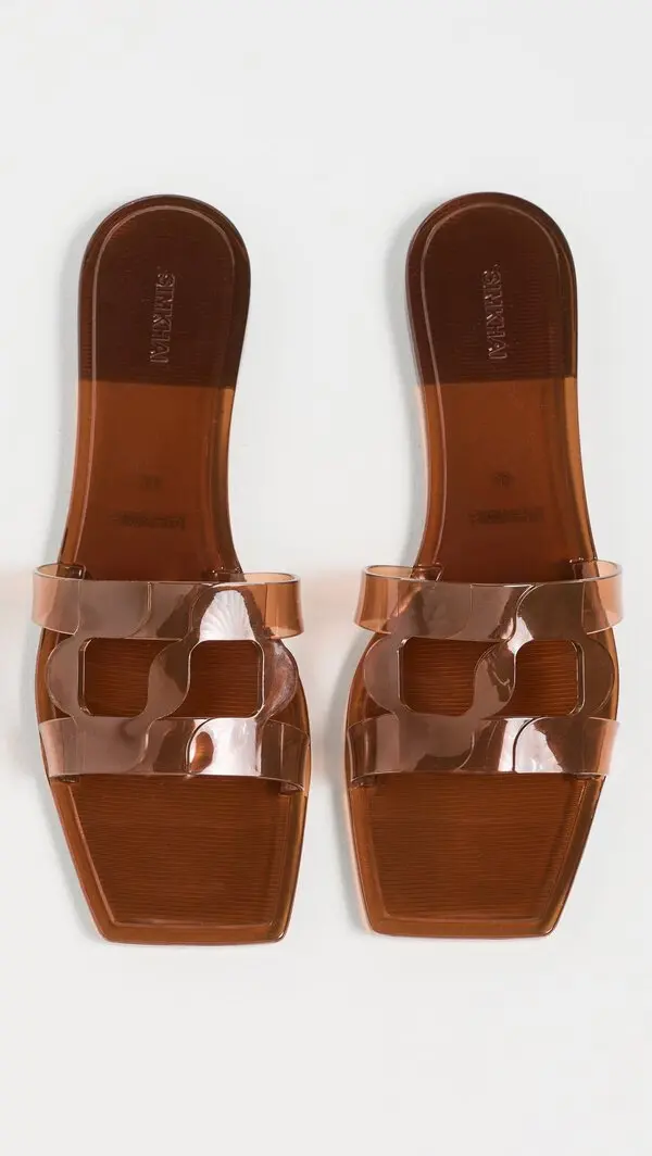Simkhai Monogram Jelly Flat Slides
