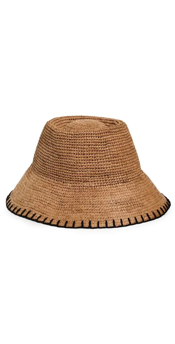 Madewell Blanket Stitch Lantern Hat - Dune