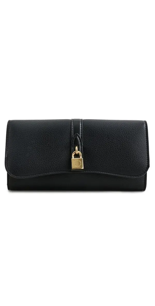 Stella McCartney Ryder Continental Wallet - Black